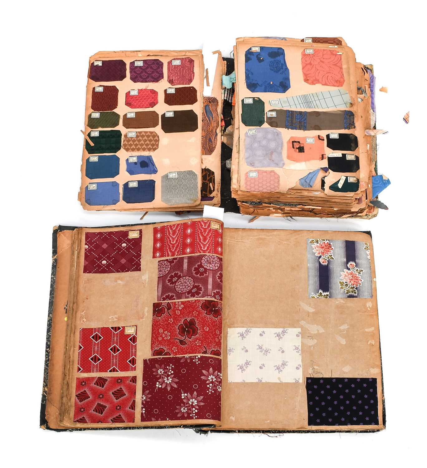 Lot 2153 - French Fabric Sample Book '1910-11',