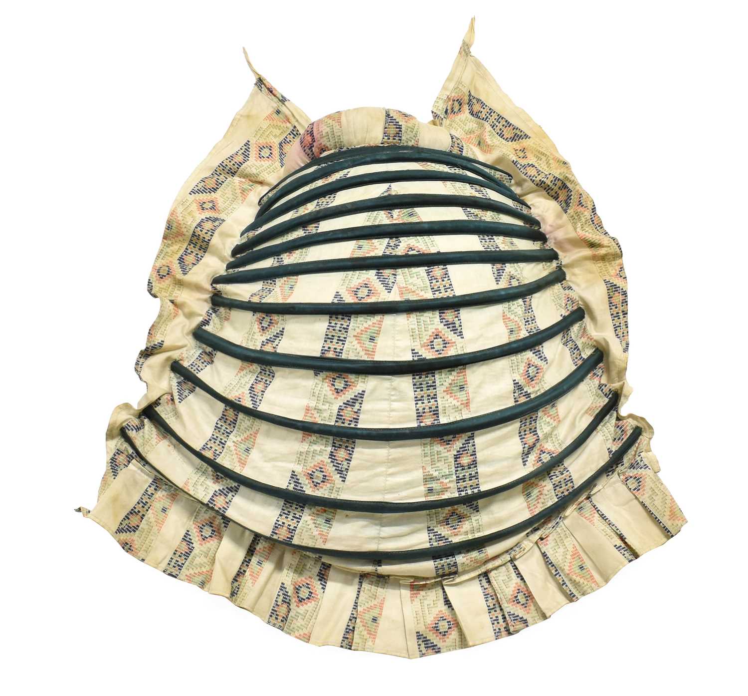Lot 2052 - Circa 1870-80s Victorian Double Bustle,
