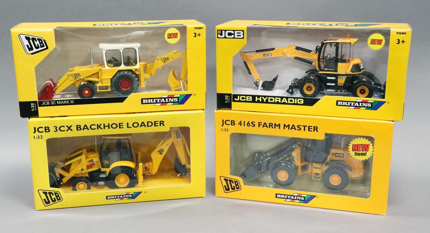 Lot 205 - Britains JCB 1:32 Scale Models