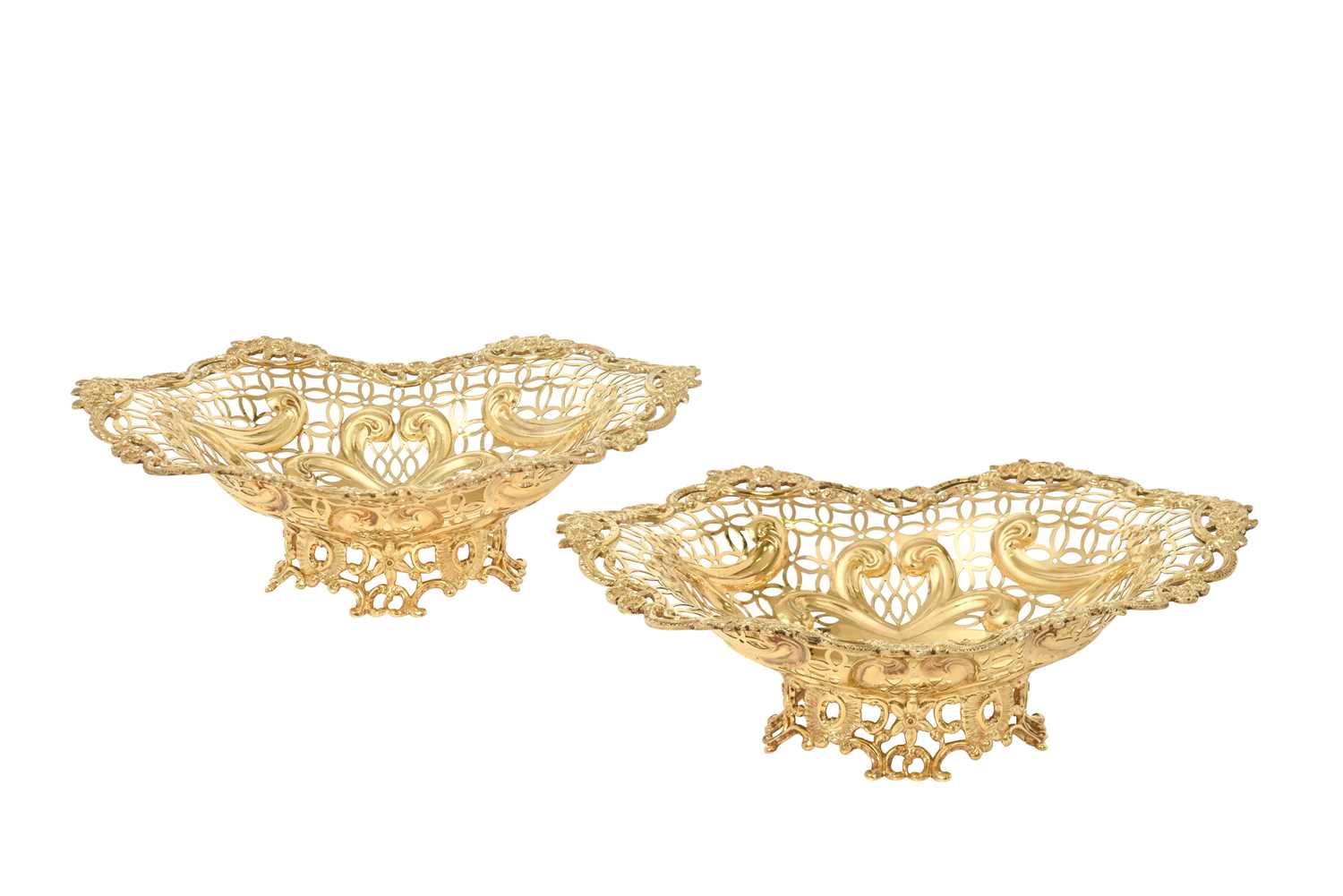 Lot 2105 - A Pair of Victorian Scottish Silver-Gilt