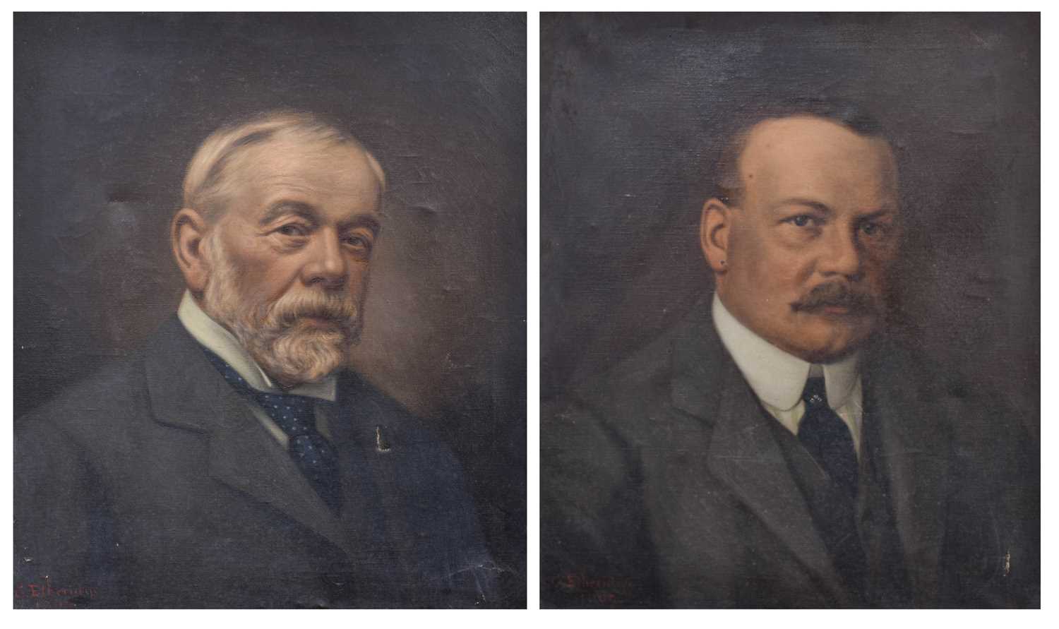 Lot 331 - G. Etheridge (19th/20th century) Portrait of