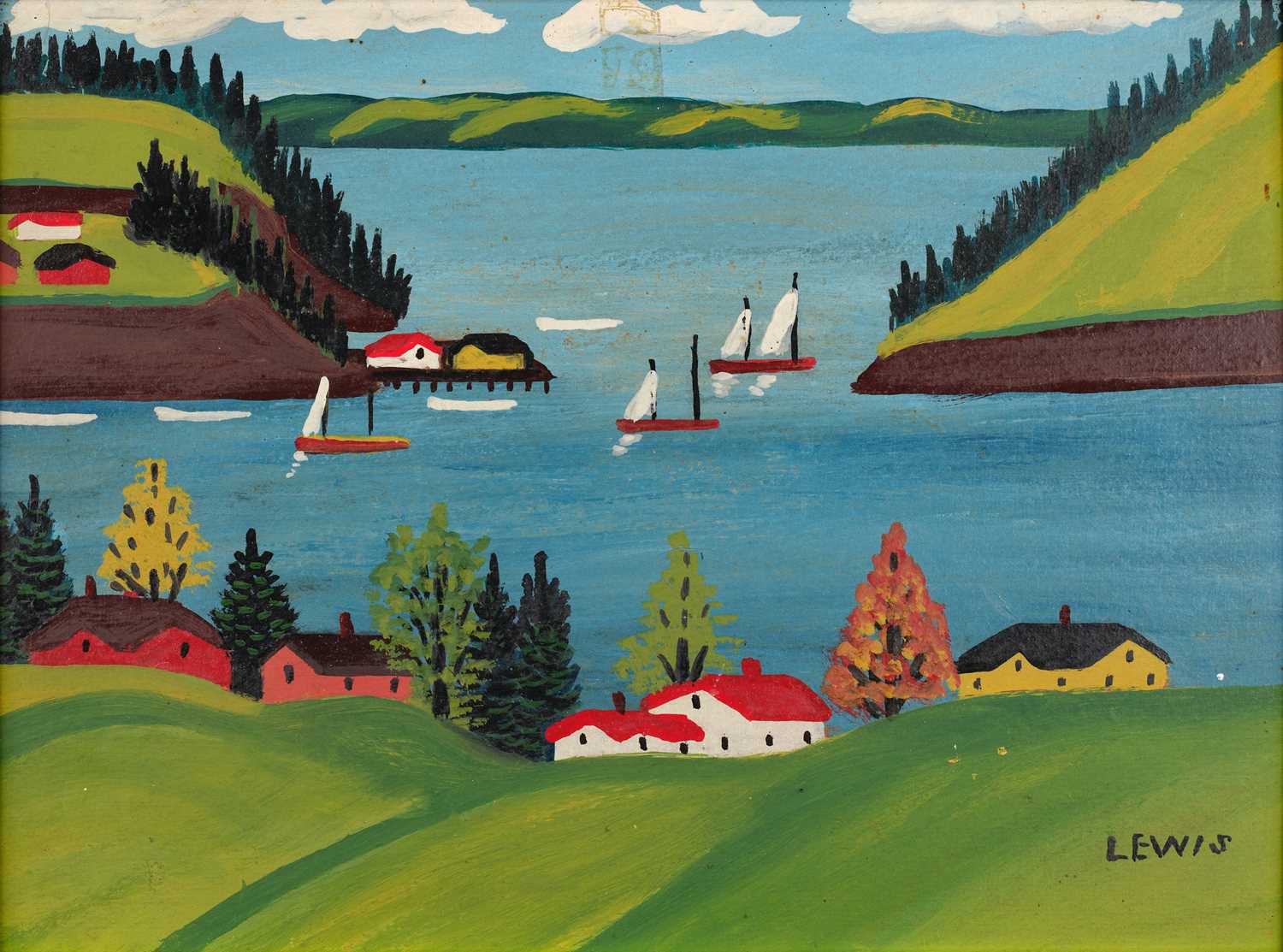 Lot 612 - Maud Lewis (1903-1970) Canadian Sandy Cove