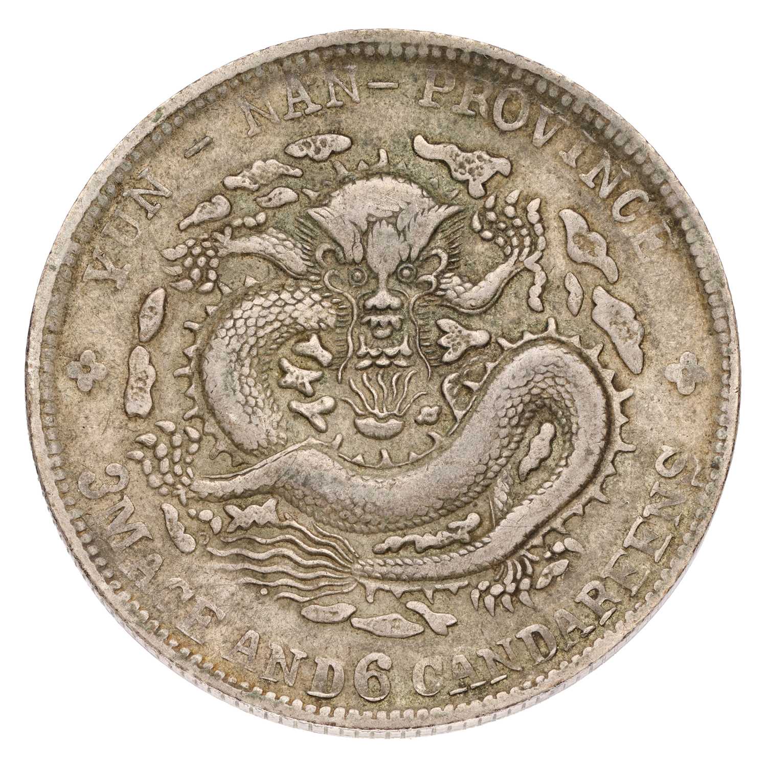 Lot 157 - China, Yunnan, 50 Cents, undated (1908),