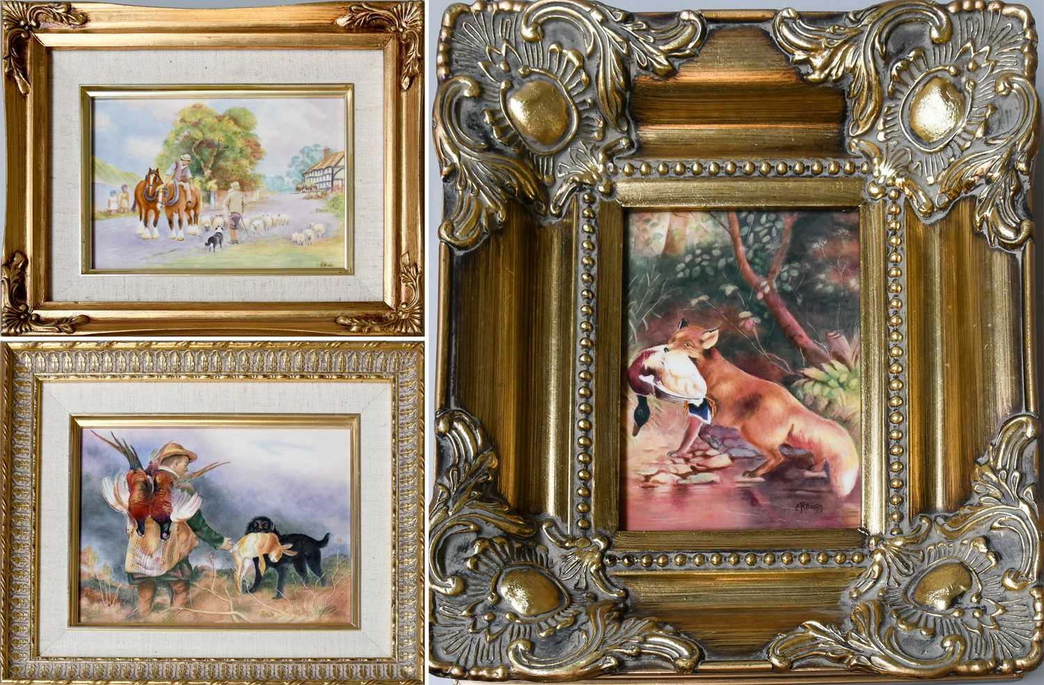 Lot 223 - Ernest Roy Booth (formerly Royal Worcester)