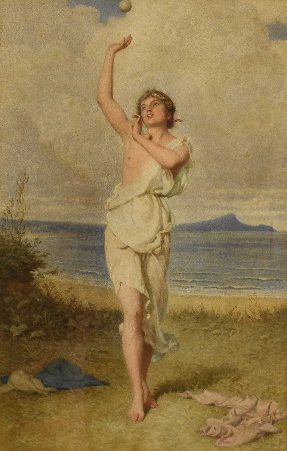 Lot 550 - Edward Radford ARWS (1831-1920) "Nausicaa"