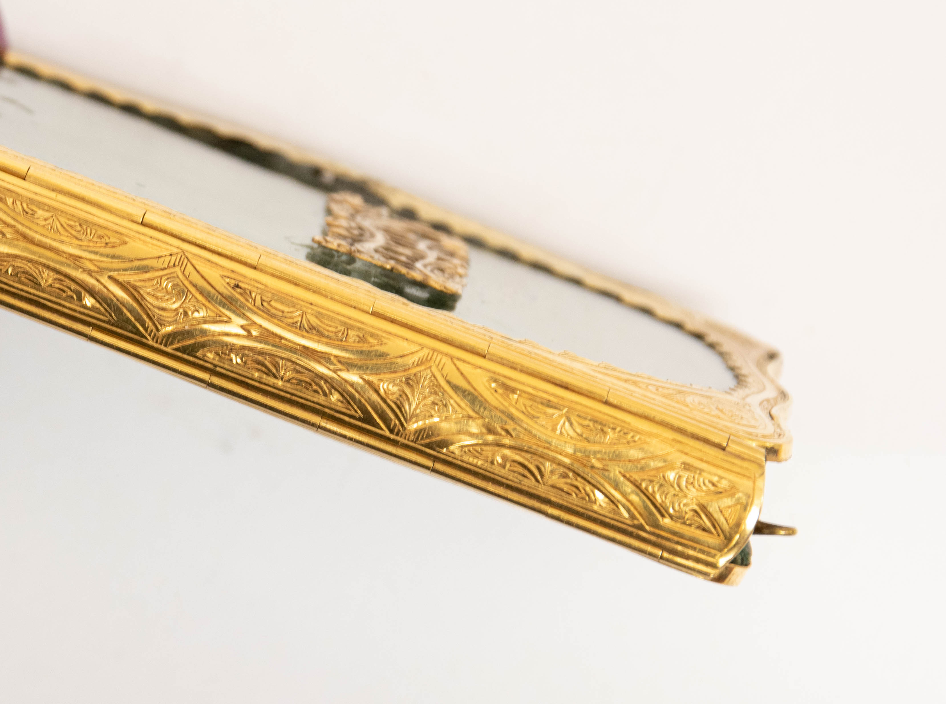 Lot 2081 - A French Gold and Gilt-Metal Mounted and