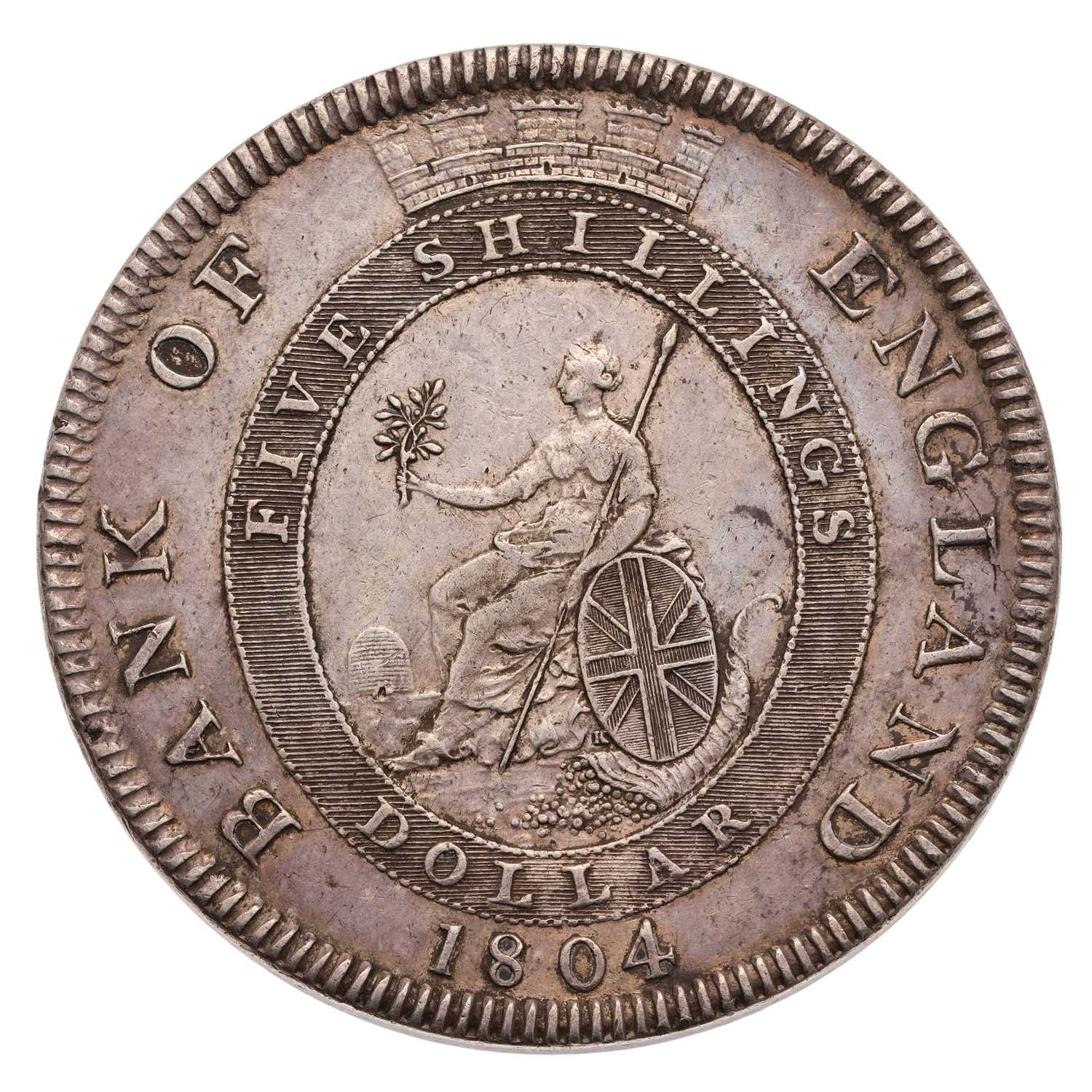 Lot 100 - George III, Bank of England, Dollar 1804,