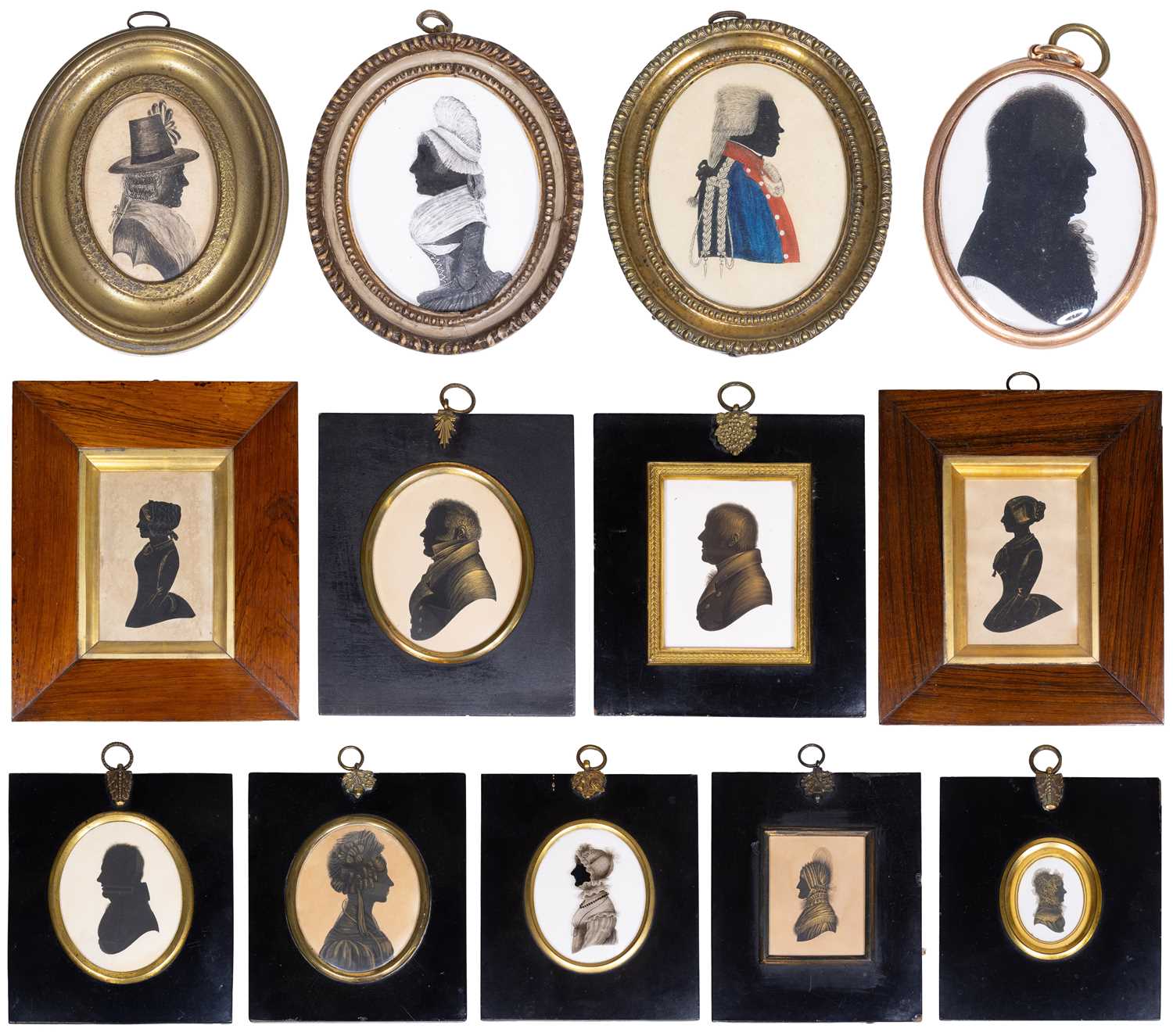 Lot 198 - Hinton Gibbs (fl.1790-1822): A Silhouette