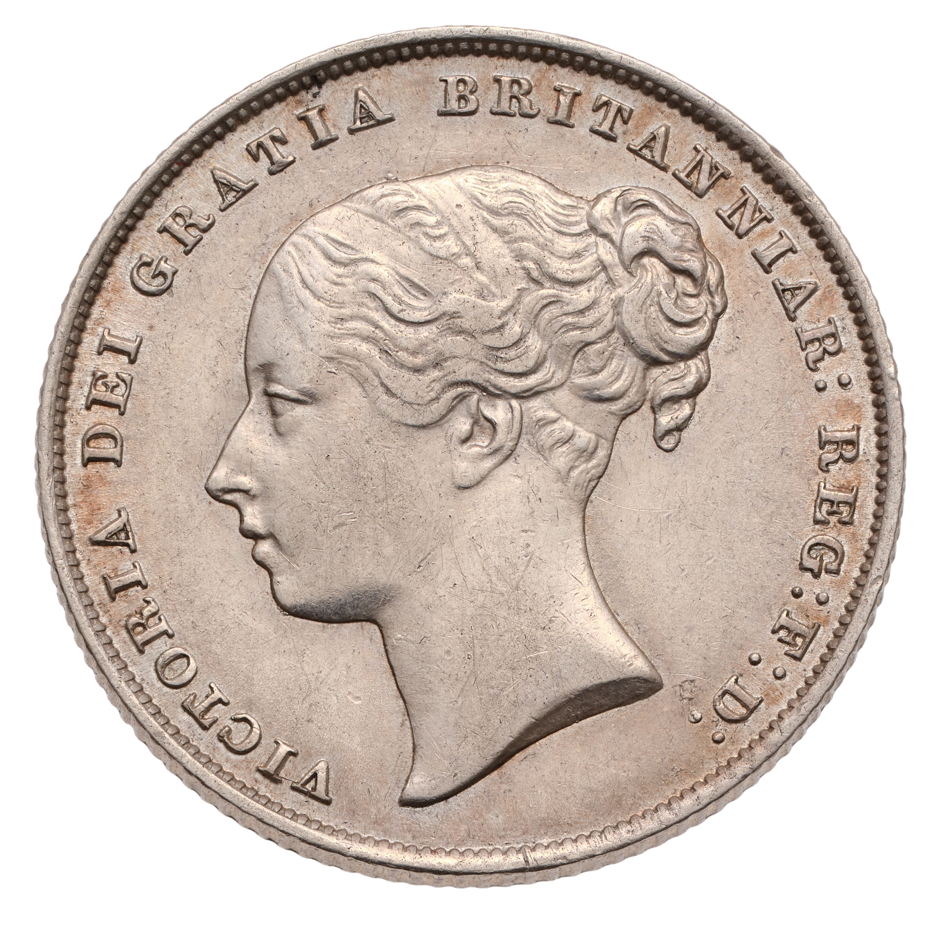 Lot 145 - Victoria, Shilling 1853, (Bull 3002, ESC