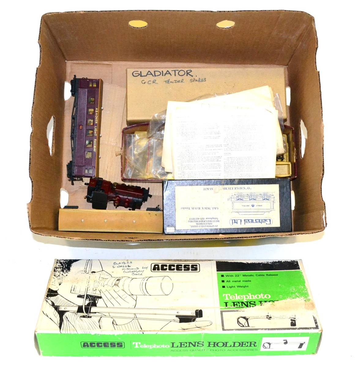 Lot 168 - O Gauge (Narrow Gauge) Constructed Kit With