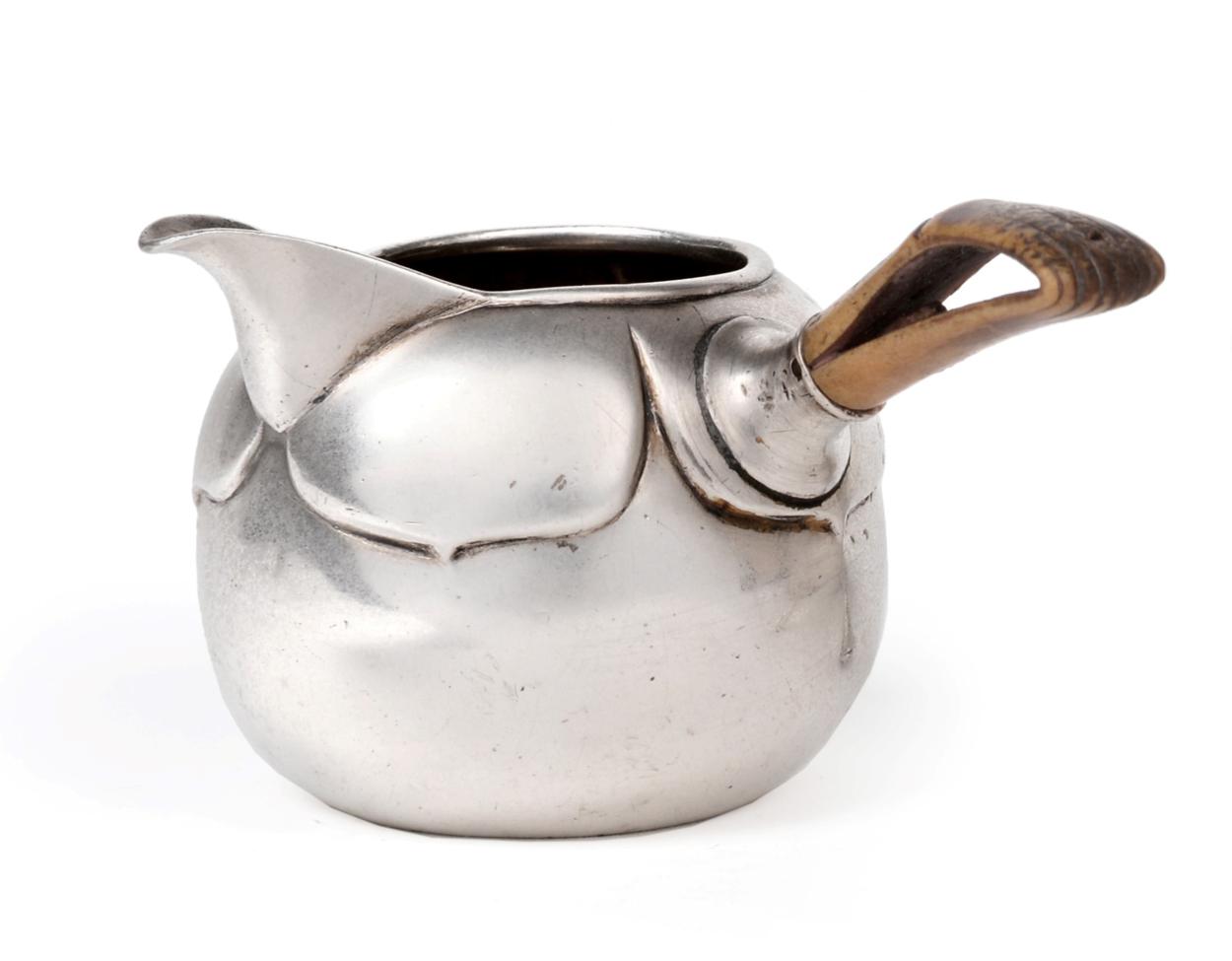 Lot 2323 - A Chinese Silver Saucepan, marked with