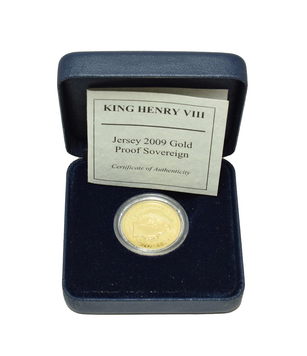 Lot 4323 - Jersey, Gold Proof Sovereign 2009 'King