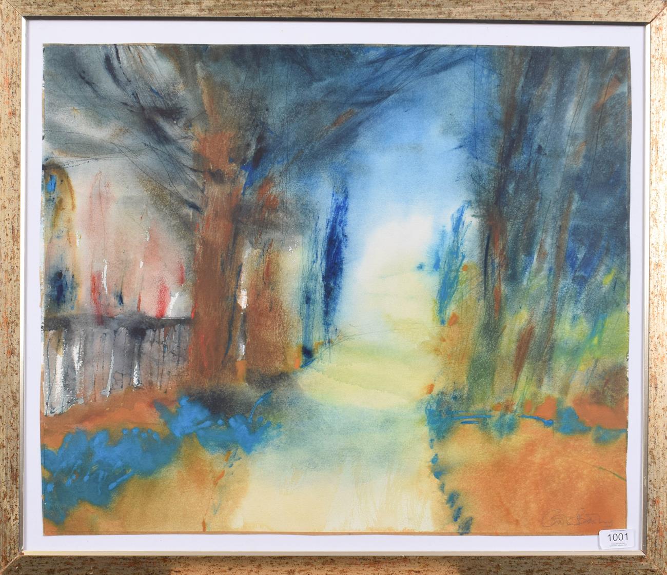 Lot 1001 - Caroline Bailey (Contemporary) ''Yew Trees