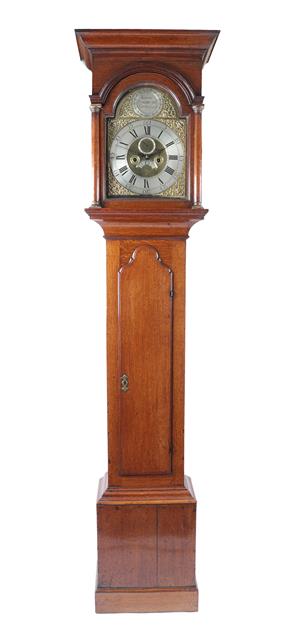 Lot 400 - An Oak Eight Day Longcase Clock, signed John